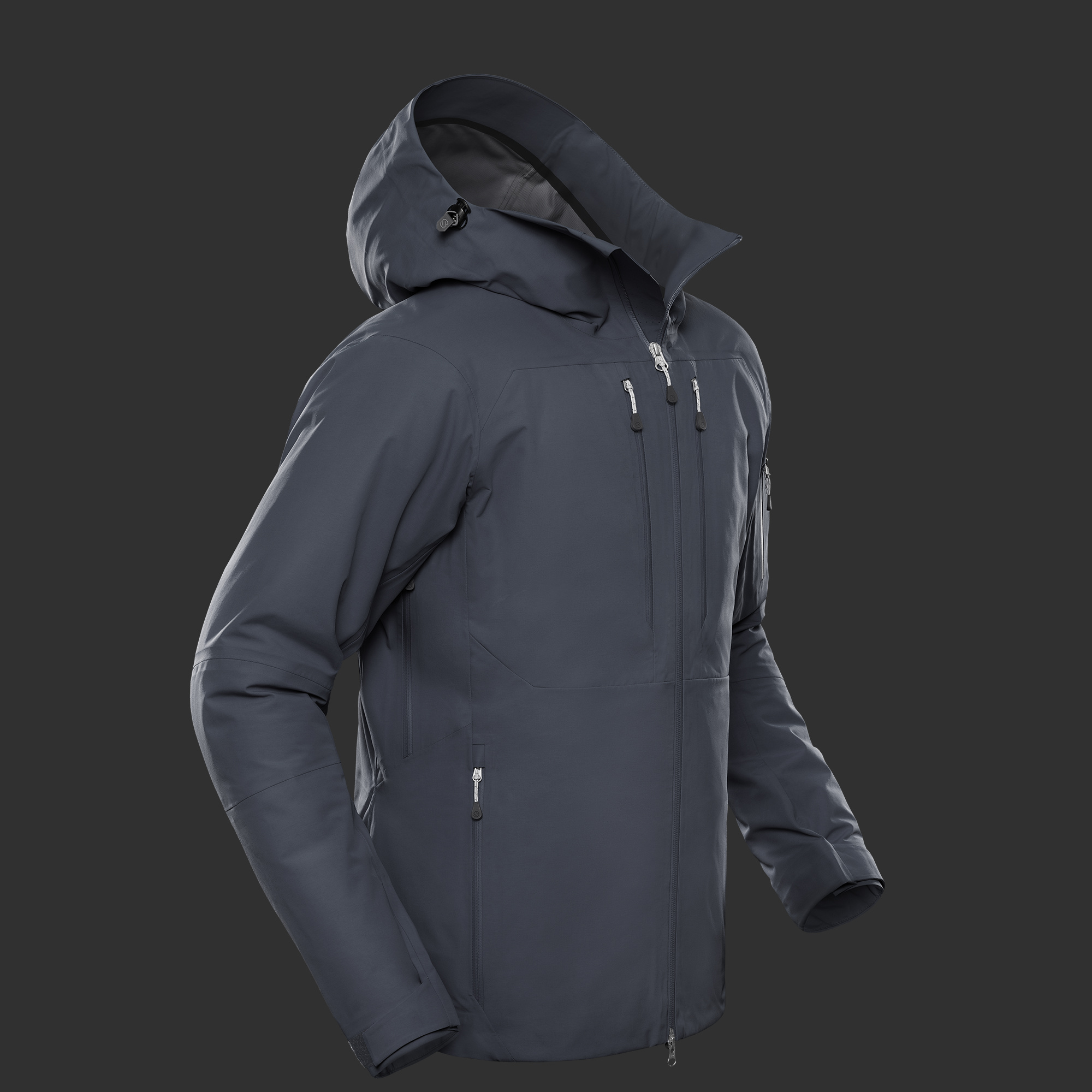 M Stellar Shell Jacket 2.0 Dk Grey | Stellar Equipment