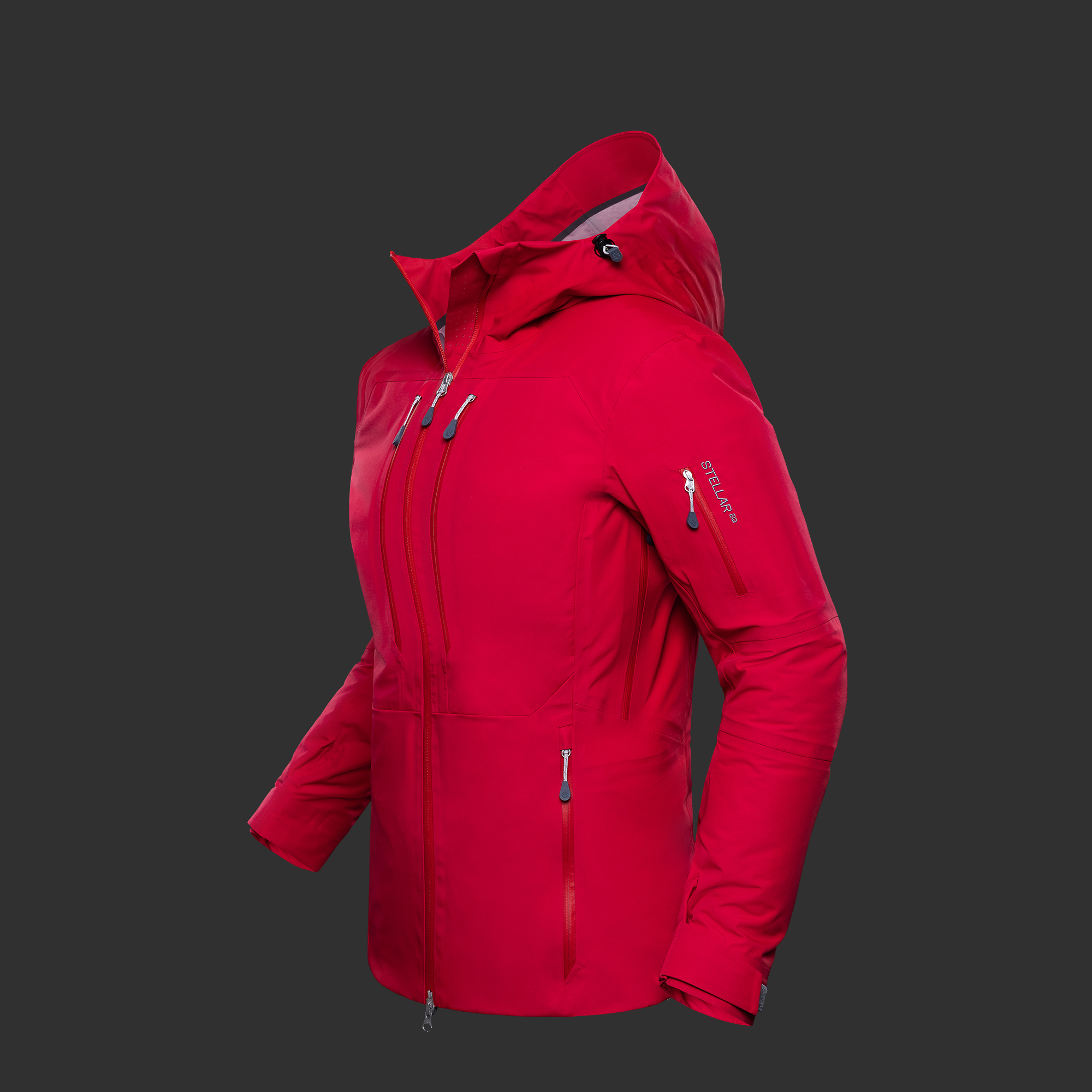 Women's Stellar Shell Jacket 2.0 Red | Stellar Equipment