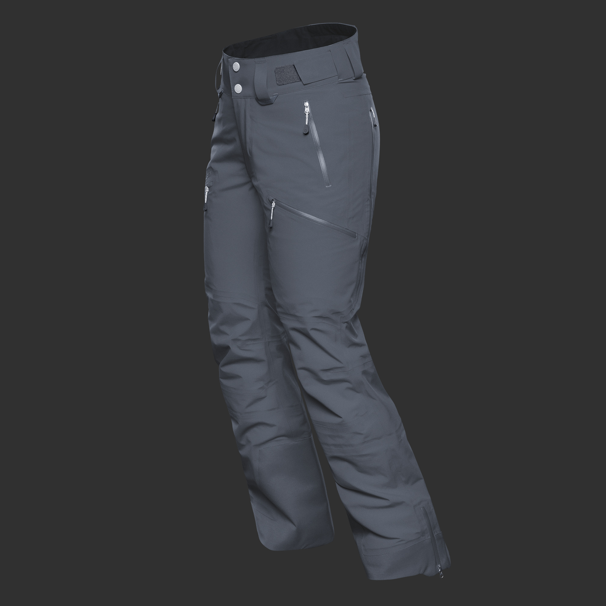 Women's Stellar Shell Pants 2.0 Dk Grey | Stellar Equipment
