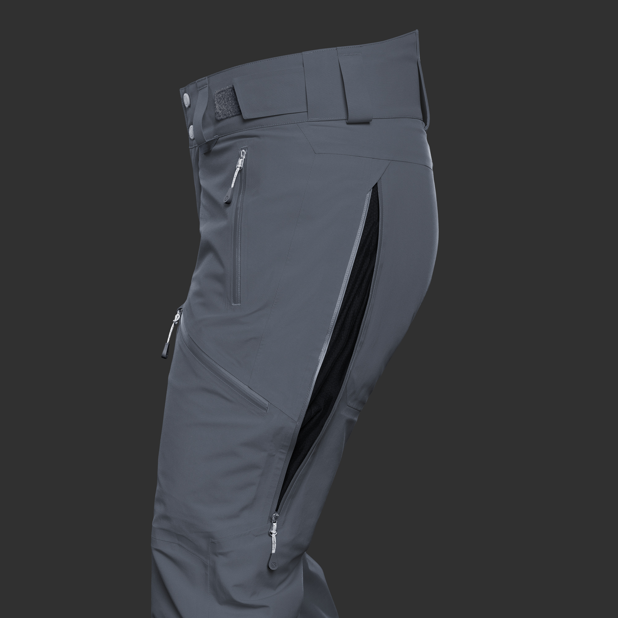 Women's Stellar Shell Pants 2.0 Dk Grey | Stellar Equipment