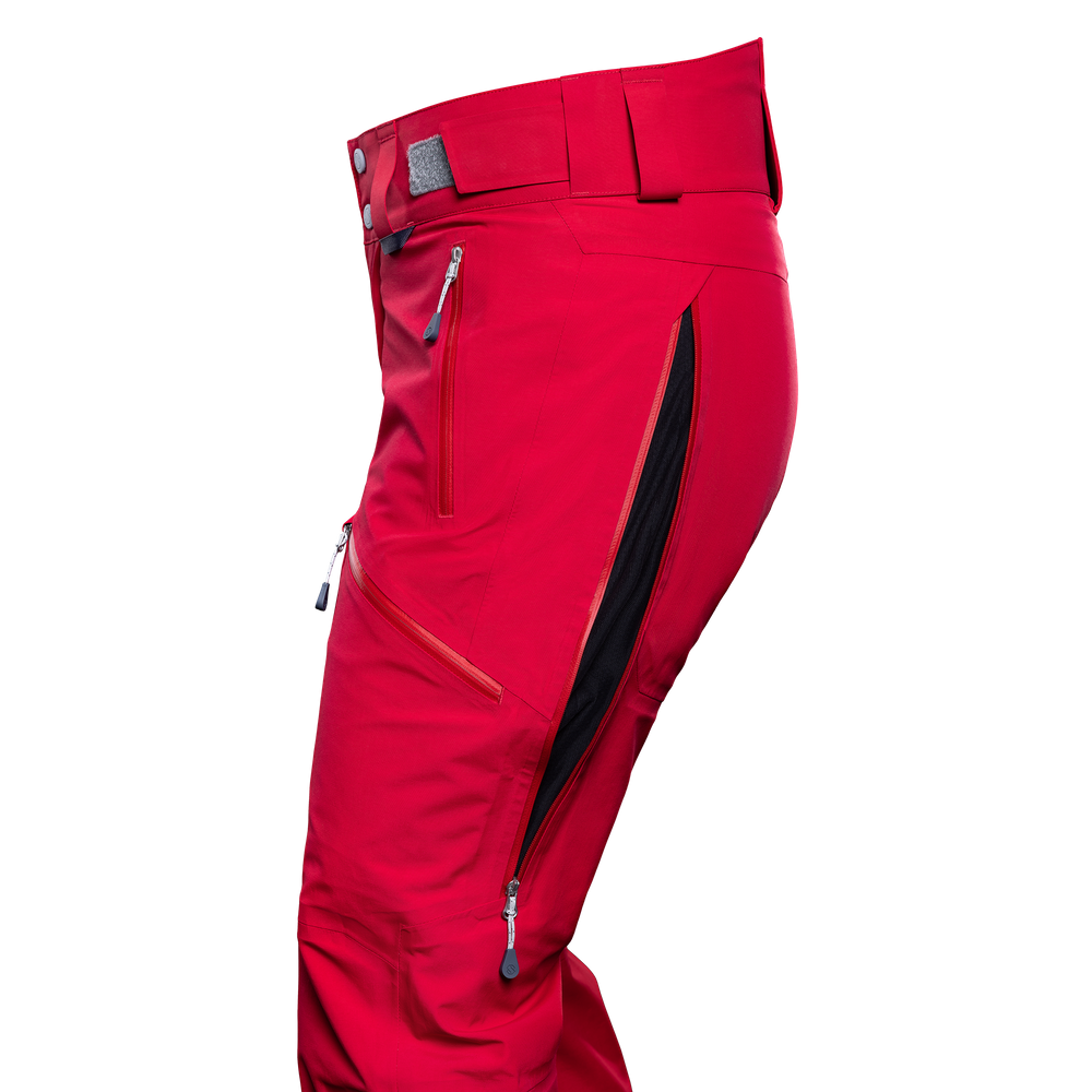Women's Stellar Shell Pants 2.0 Red | Stellar Equipment