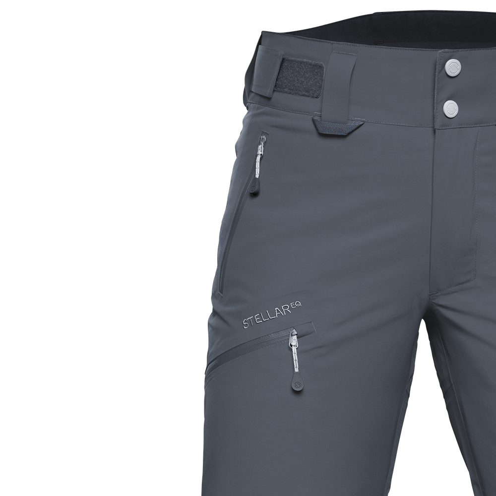 Women's Stellar Shell Pants 2.0 Dk Grey | Stellar Equipment