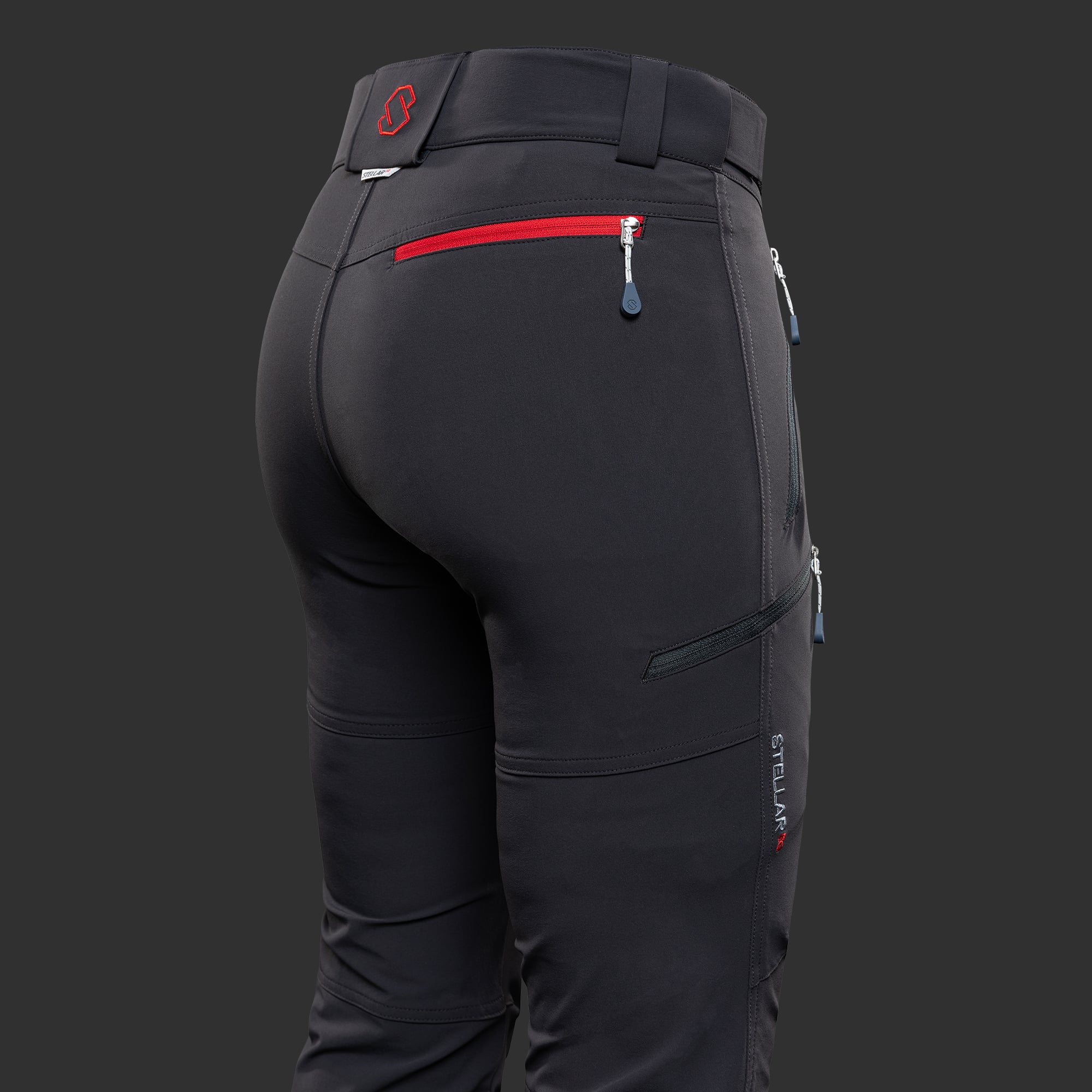 Women's Stellar Light Softshell Pants Asphalt Grey | Stellar Equipment