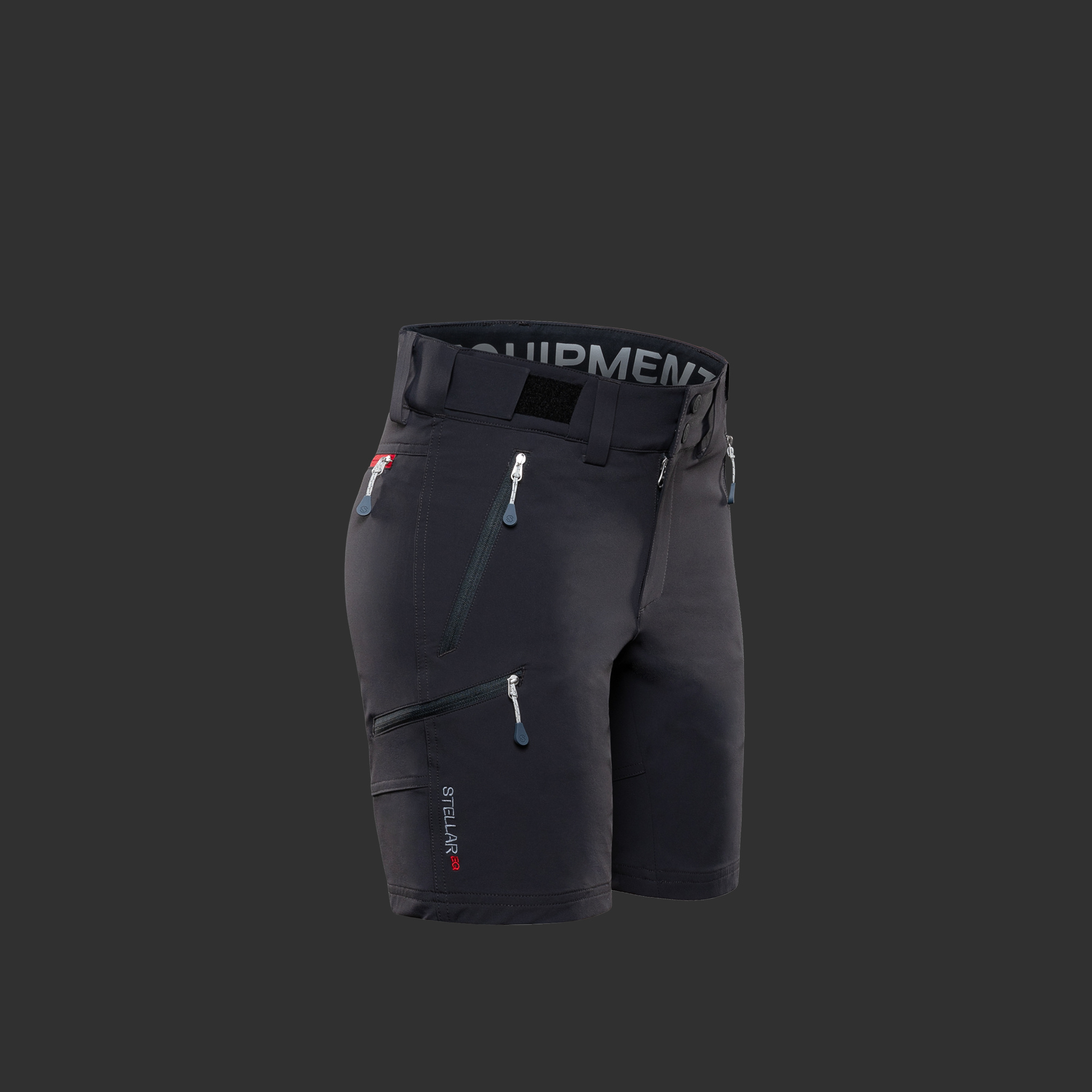 Women's Stellar Light Softshell Shorts Asphalt Grey | Stellar Equipment