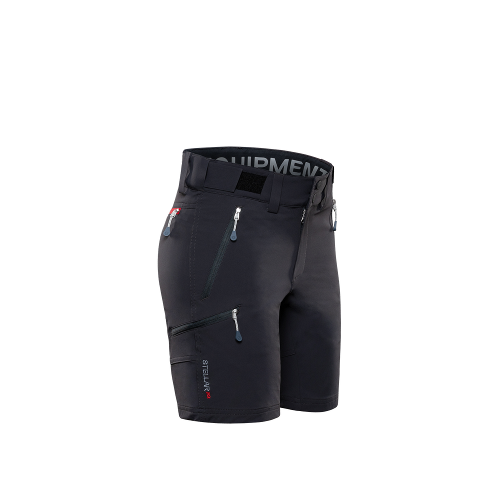Women's Stellar Light Softshell Shorts Asphalt Grey | Stellar Equipment