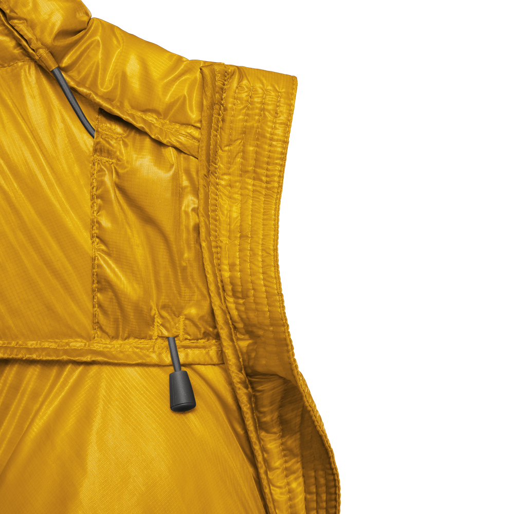 Men's Ultralight Down Hood 2.0 Yellow | Stellar Equipment Men's Ultralight Down Hood 2.0 Yellow | Stellar Equipment