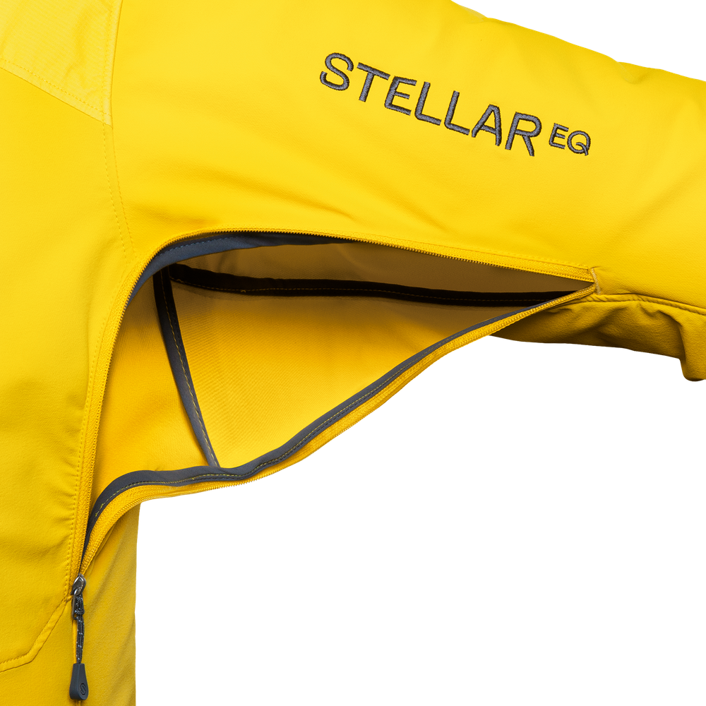 The Guide Shell Hybrid Jacket Yellow | Stellar Equipment