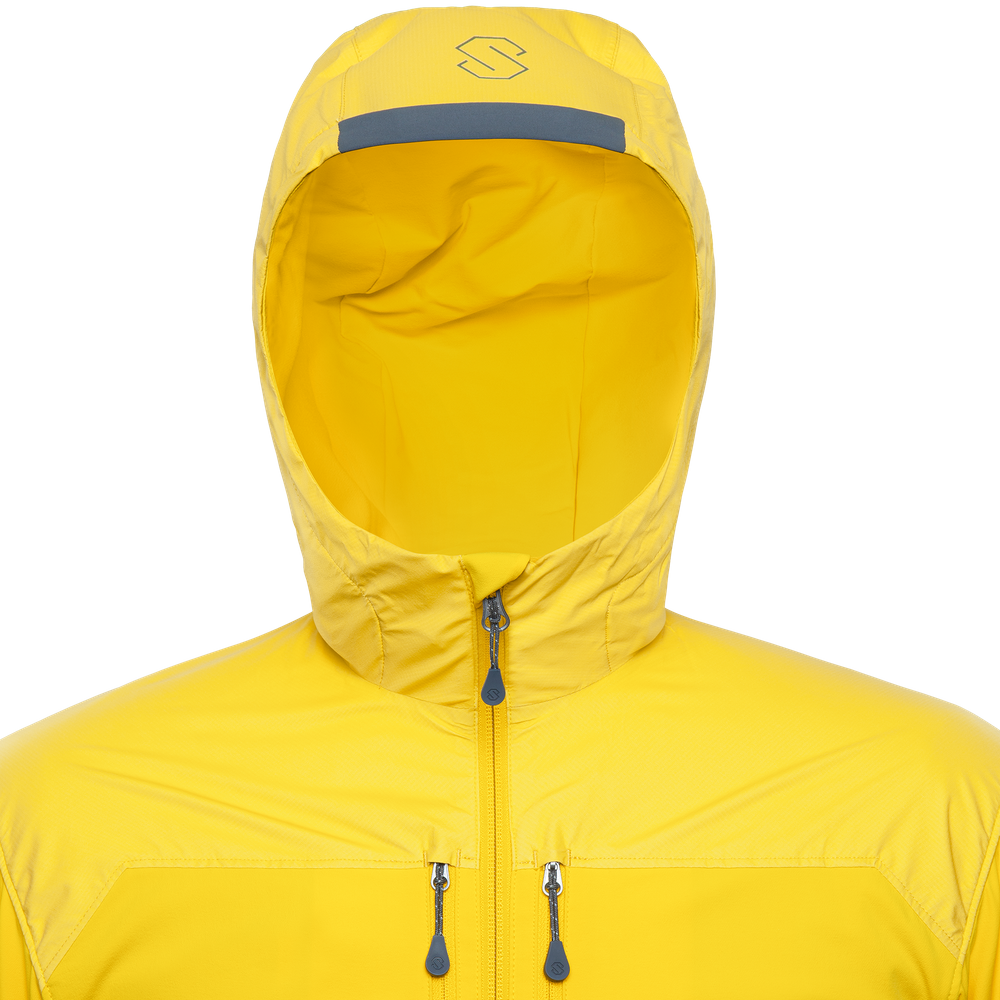 The Guide Shell Hybrid Jacket Yellow | Stellar Equipment