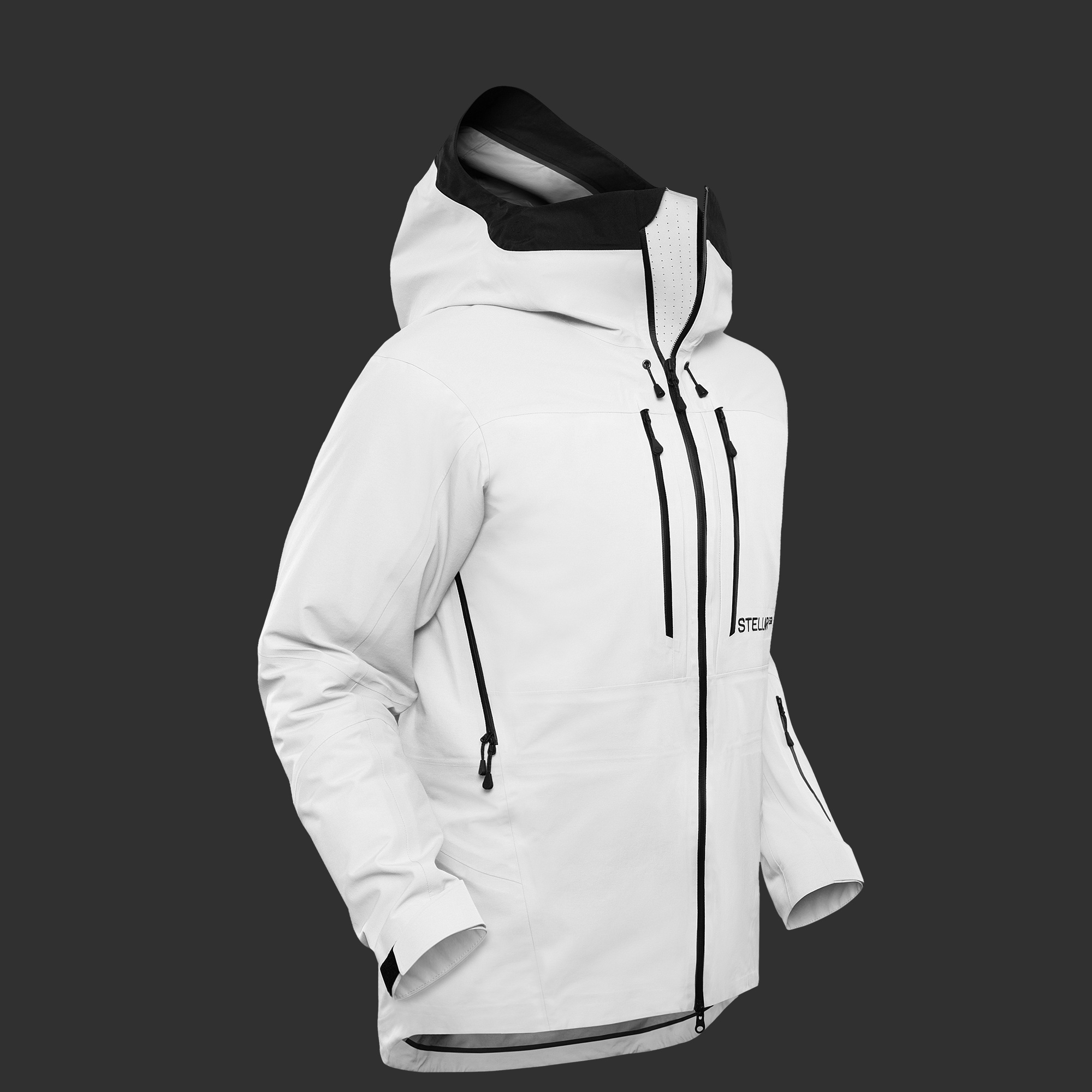 M Free Shell Jacket 2.0 White | Stellar Equipment