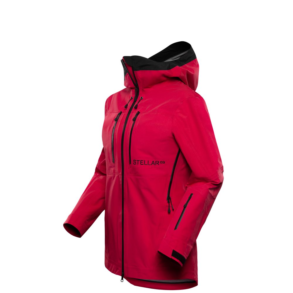 W Free Shell Jacket 2.0 Red | Stellar Equipment
