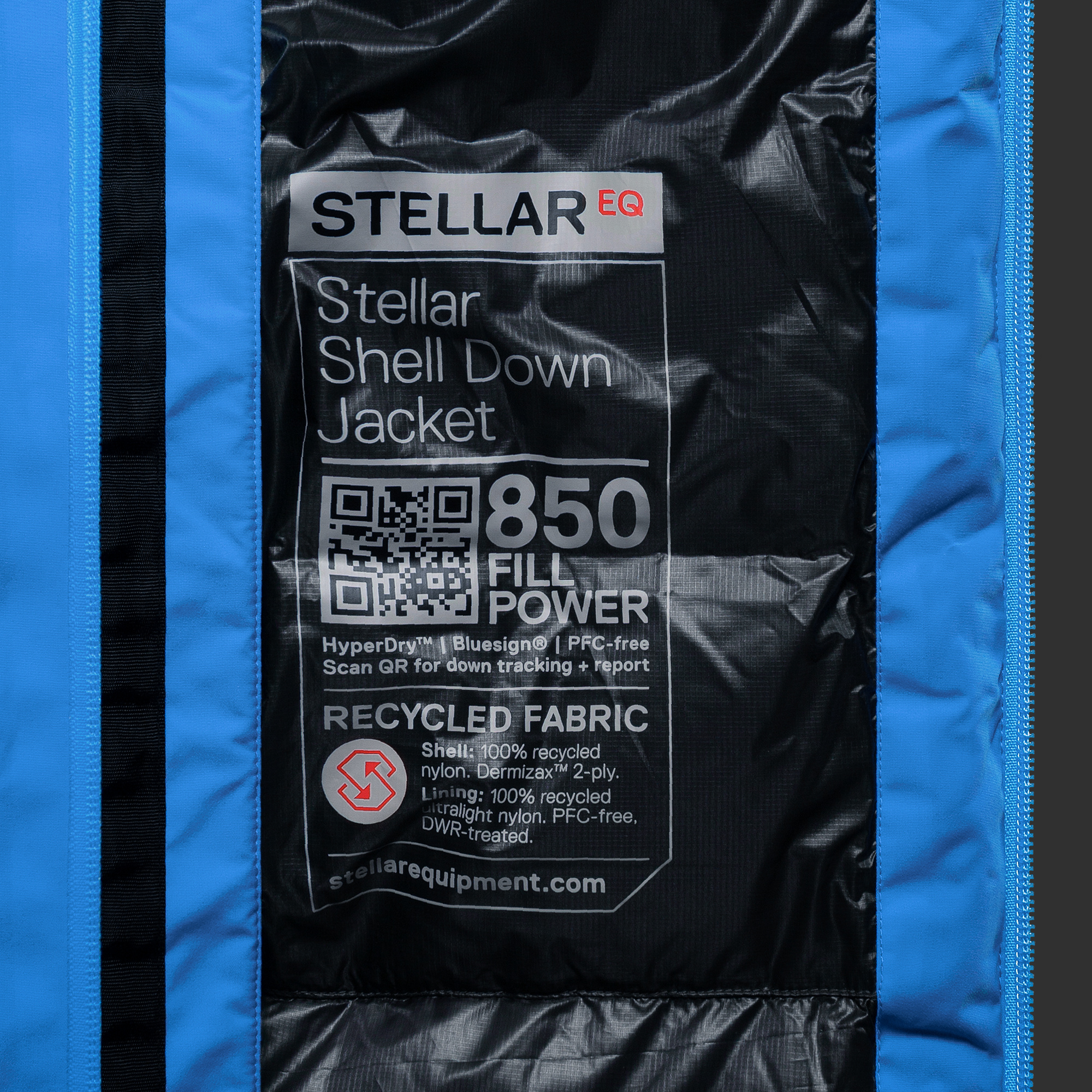 Men's Stellar Shell Down Jacket Blue | Stellar Equipment