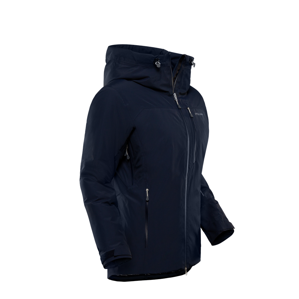 Women's Stellar Shell Down Jacket BluBlack | Stellar Equipment